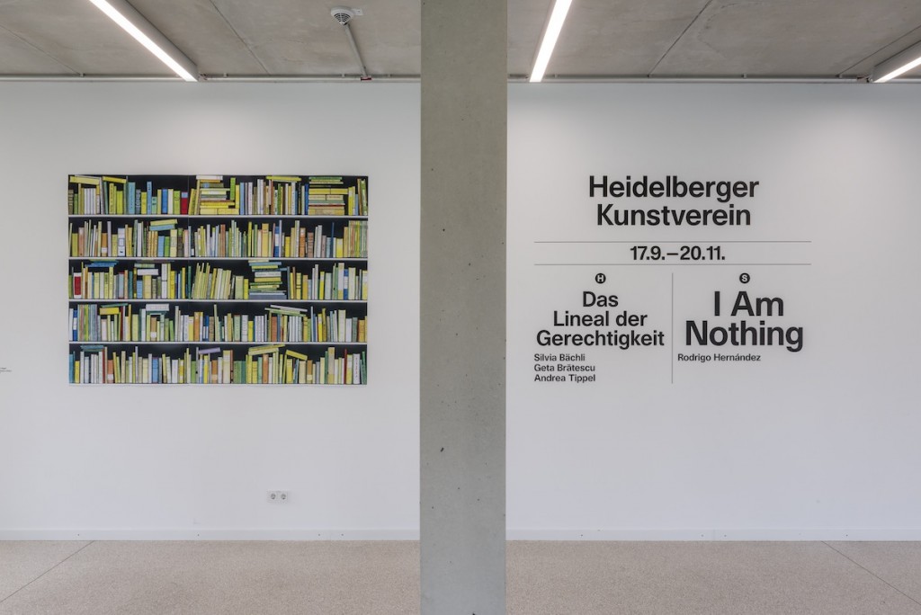 Susanne Weiß — DAS LINEAL DER GERECHTIGKEIT. Heidelberger Kunstverein ...
